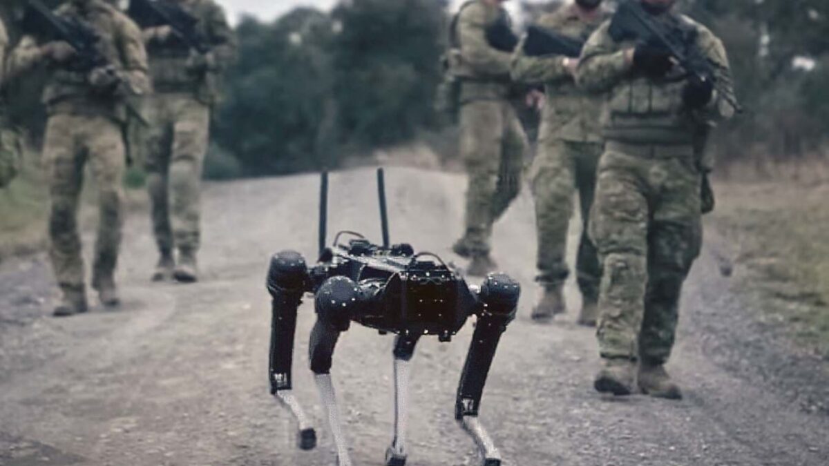 Des chiens robots contrôlés par la pensée dans l'armée