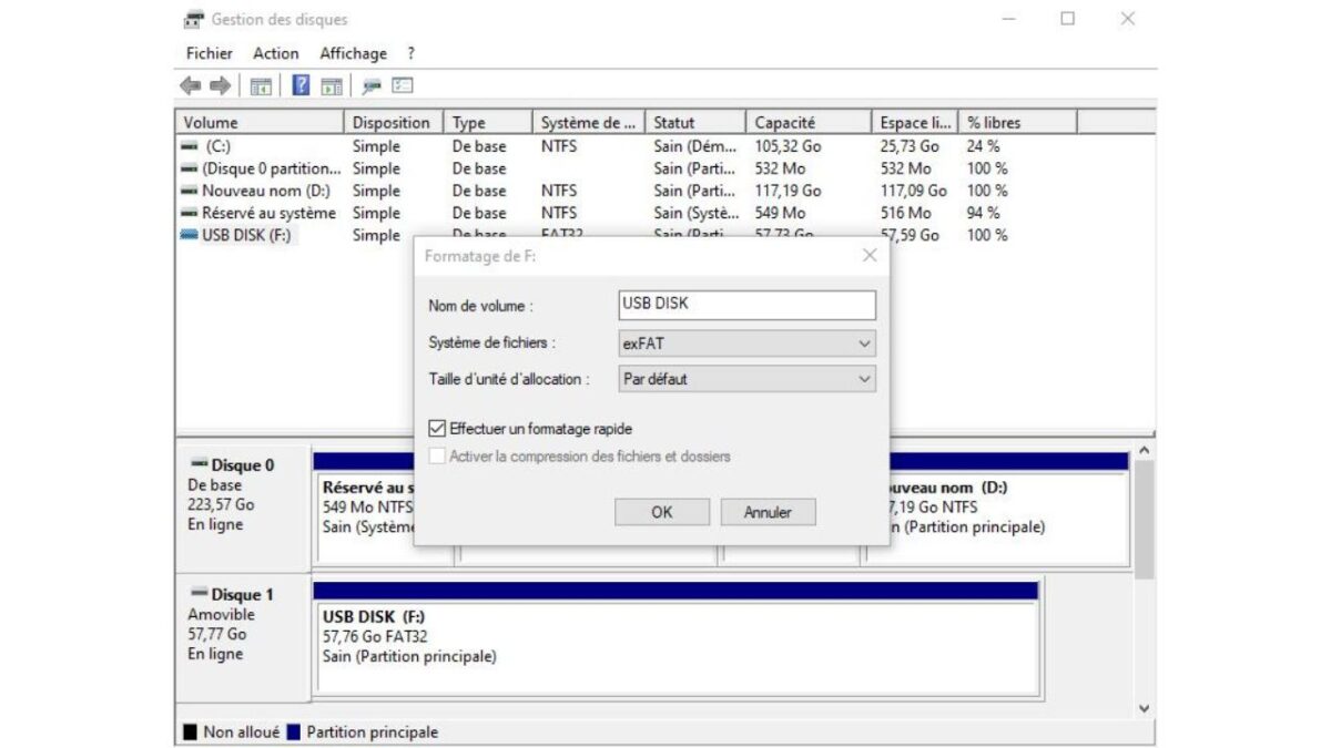 Réparer une clé USB endommagée sur Windows : le Guide