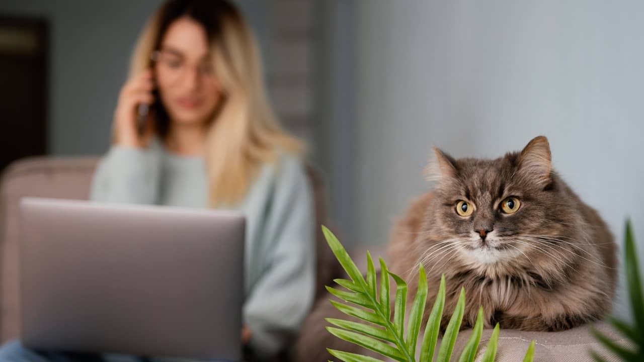 Chat et vie professionnelle : comment gérer la situation