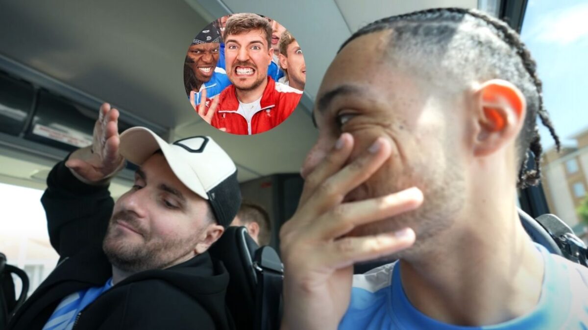 3 youtubeurs français participent à une vidéo de Mr Beast